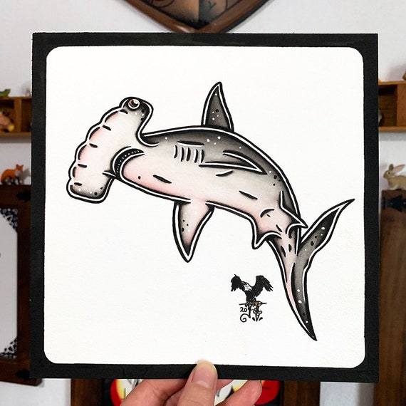 Traditional Hammerhead Shark Flash