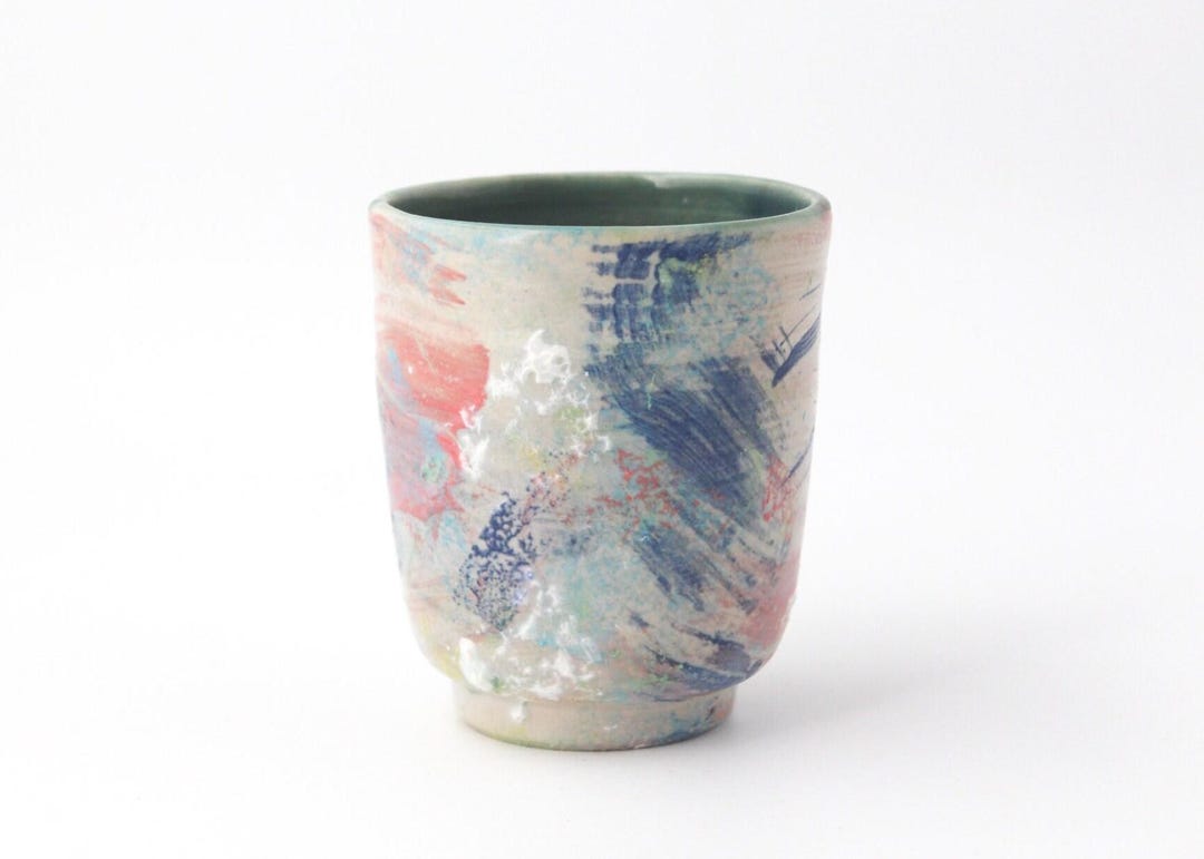 Large Yunomi Stoneware Cup - Etsy