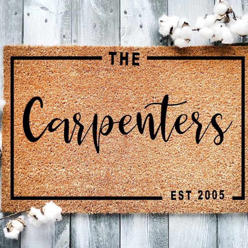 Custom Doormat - Etsy