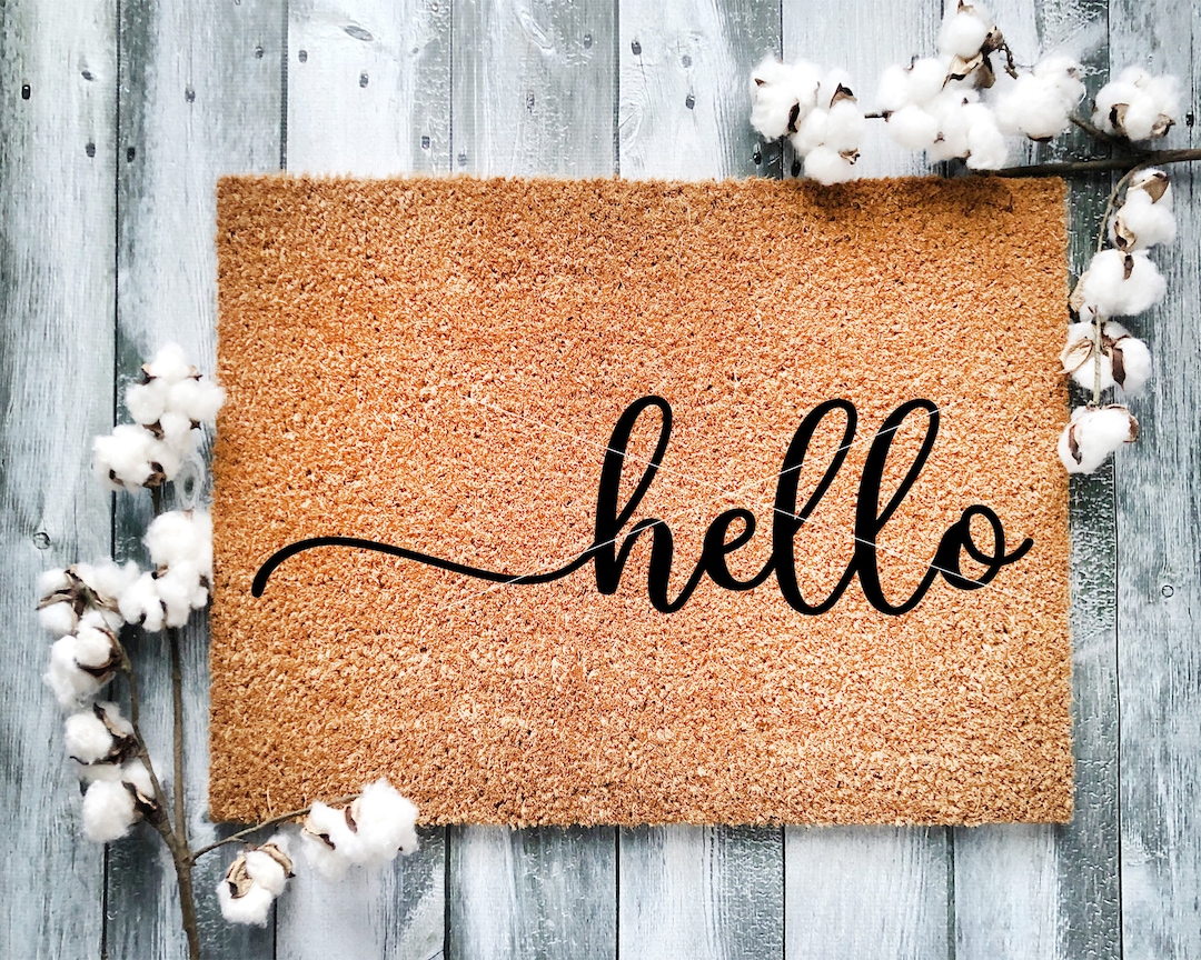 Door Mat, Funny Doormat, Hello, New Home, Sweet Home, Housewarming Gift ...