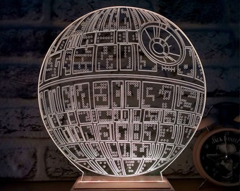 Death Star Lamp - Etsy