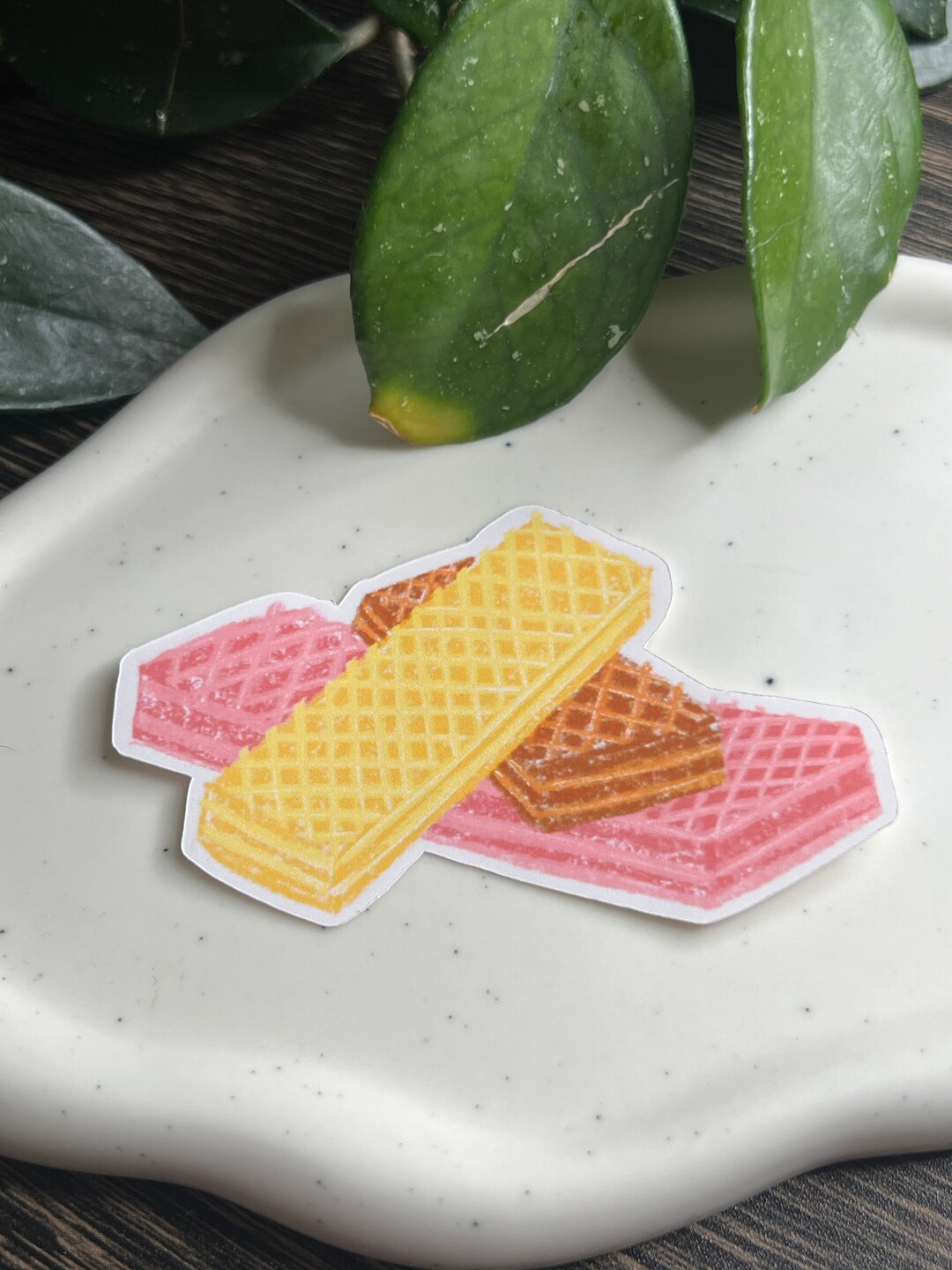 Sugar Wafers - Die Cut Sticker - Etsy
