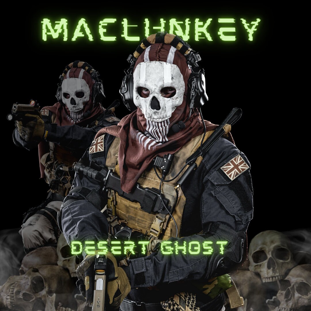 Ghost simon Riley MW2 Skull Mask 1:1 Accurate - Etsy New Zealand