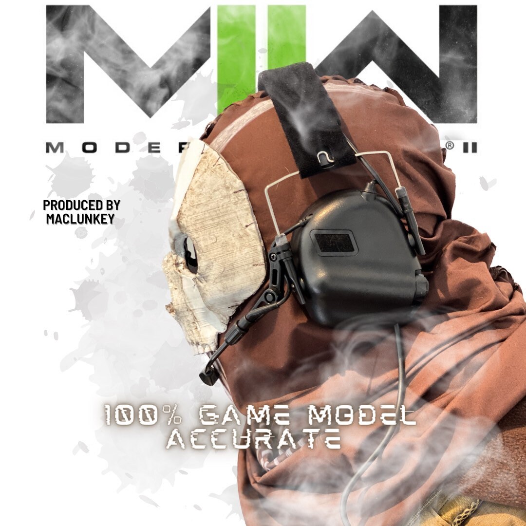 Ghost simon Riley MW2 Skull Mask 1:1 Accurate - Etsy Ireland