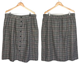 Back Button Skirt - Etsy