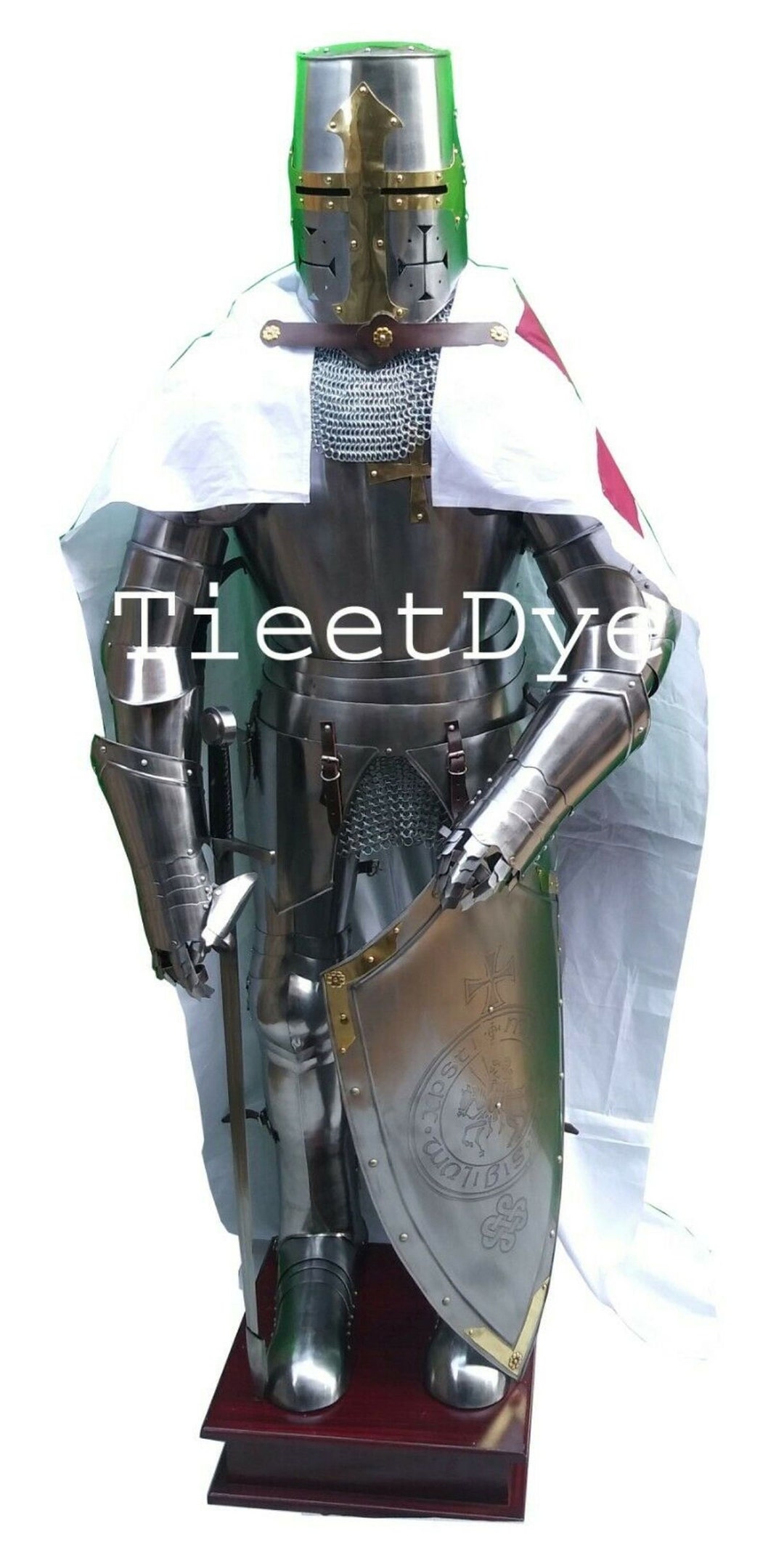 Medieval Knight Suit of Templar Toledo Armor Combat Full Body Armor 18 ...