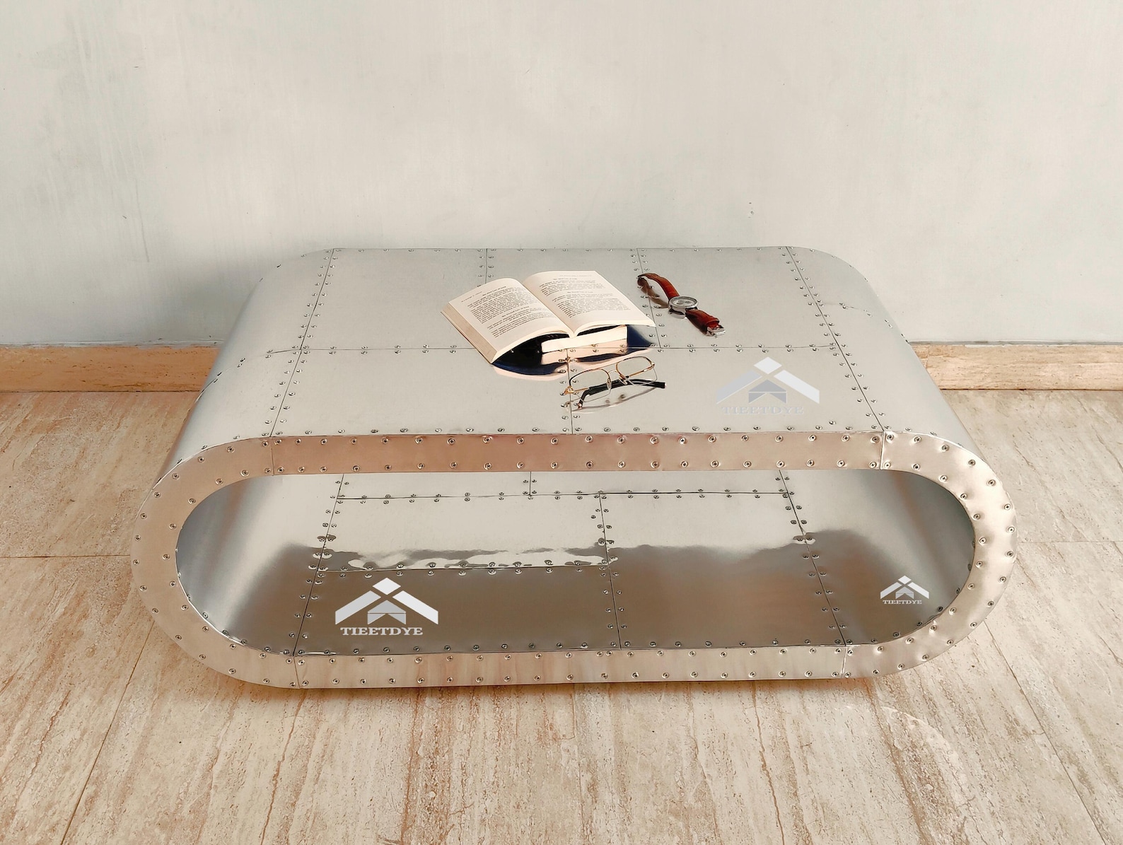 Tieetdye Coffee Table Hawk Aluminum Furniture - Etsy