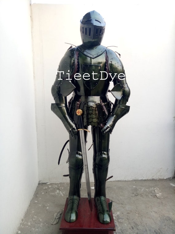 Medieval Knight Suit of Armor 17th Century COMBAT Full Body - Etsy