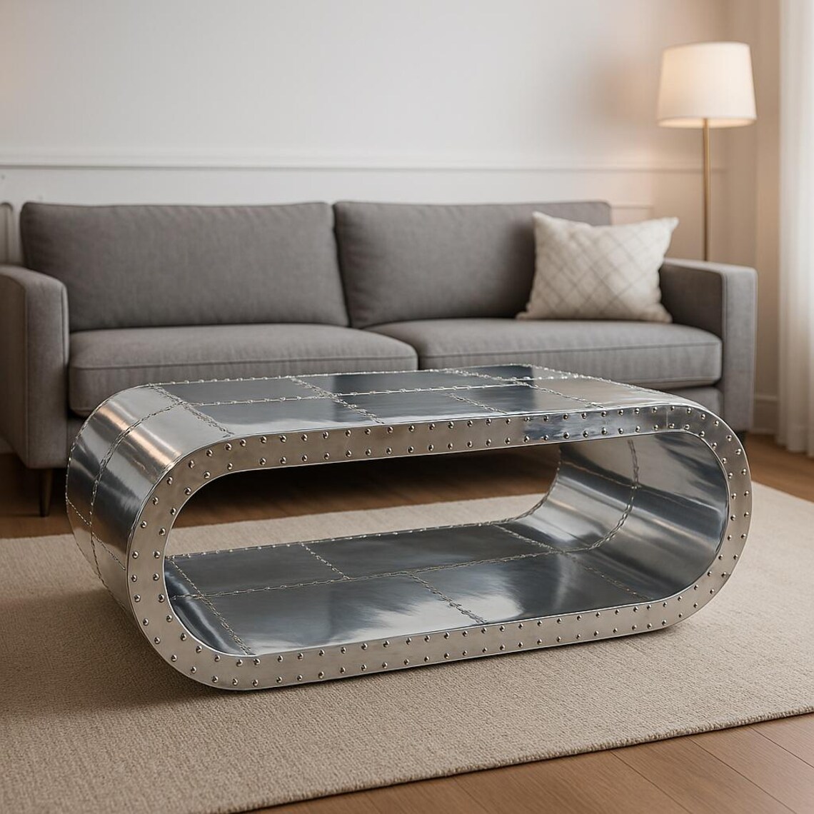 Tieetdye Coffee Table Hawk Aluminum Furniture - Etsy