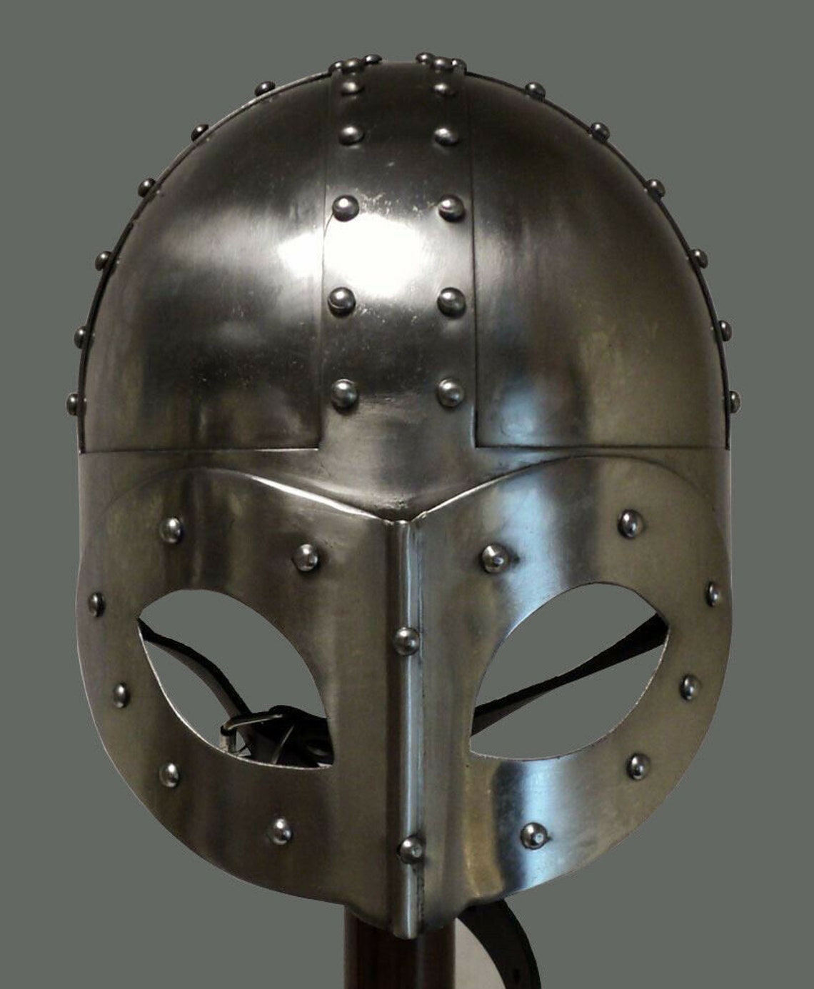 Viking Mask Helmet Re-enactment Larp Role-play Fancy-dress - Etsy