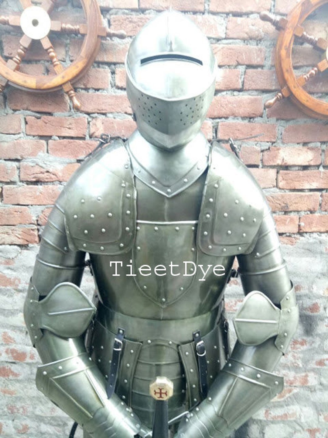 Buy Medieval Knight Suit of Armor Combat Full Body Armour Suit With ...