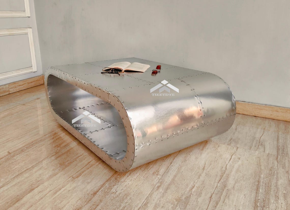 Tieetdye Coffee Table Hawk Aluminum Furniture - Etsy
