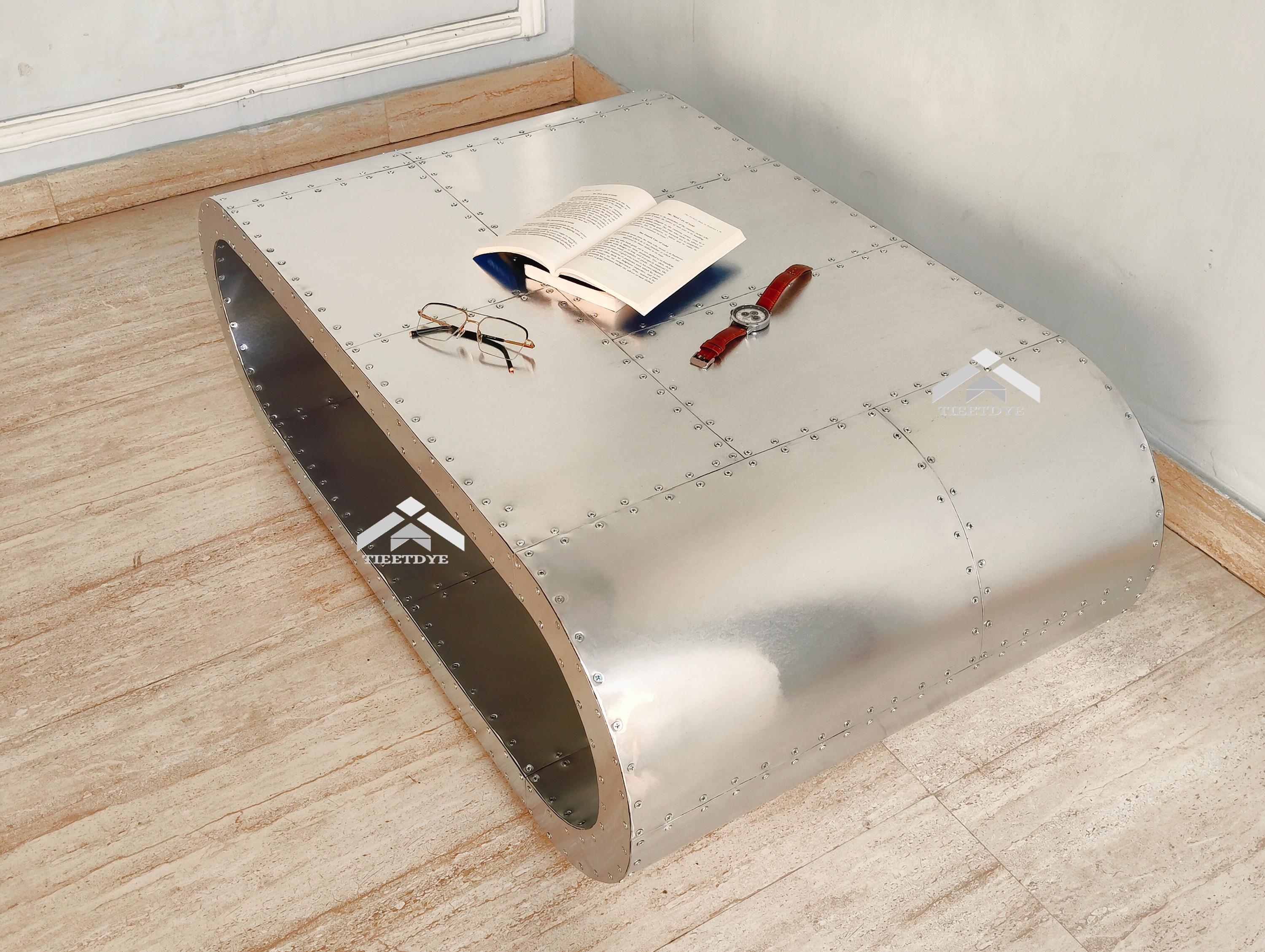 Tieetdye Coffee Table Hawk Aluminum Furniture - Etsy