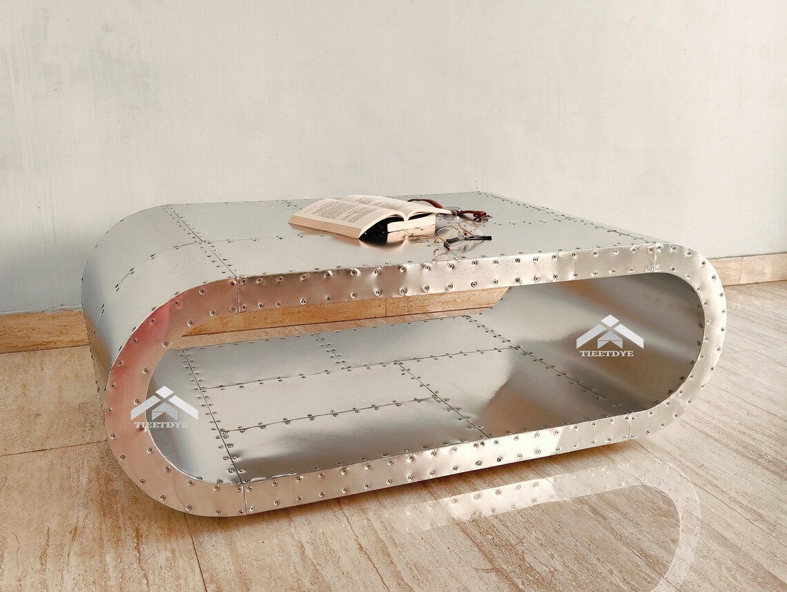 Tieetdye Coffee Table Hawk Aluminum Furniture - Etsy