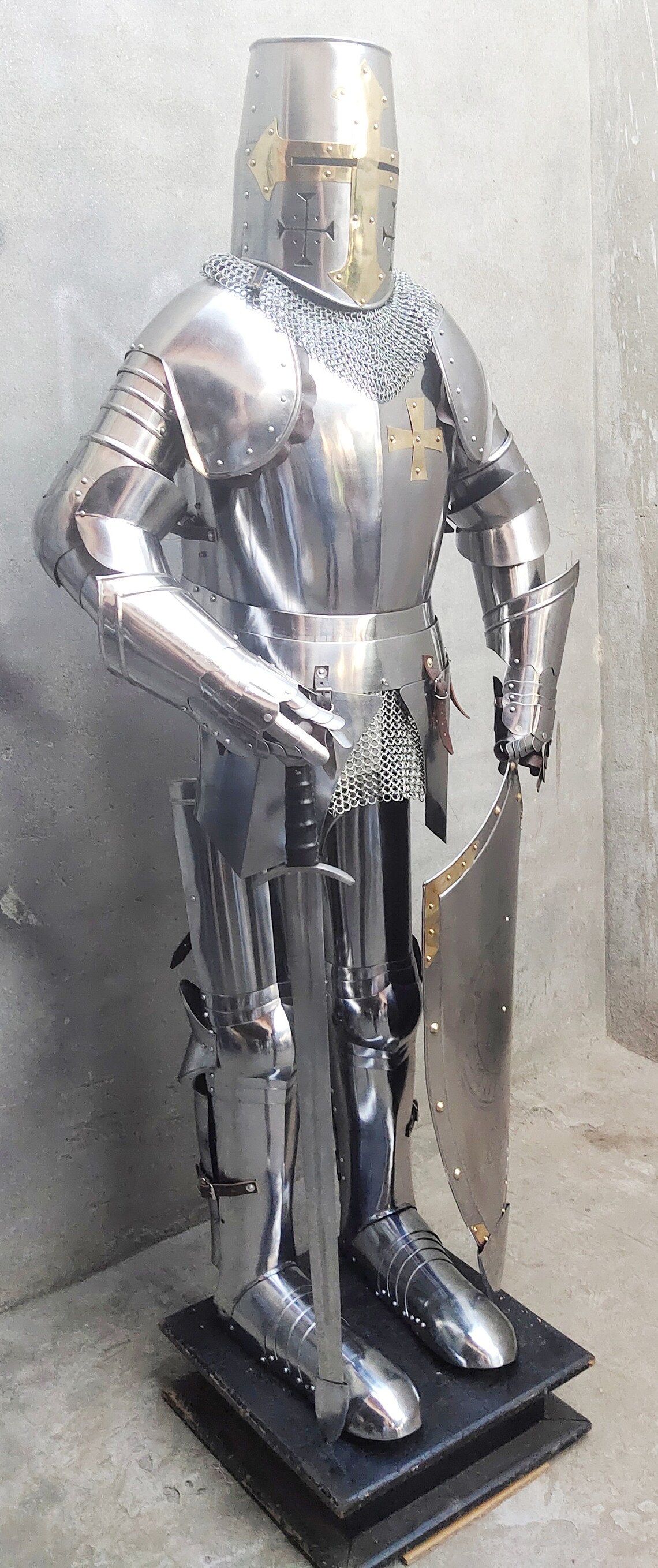 Medieval Knight Suit of Templar Toledo Armor Combat Full Body Armour ...
