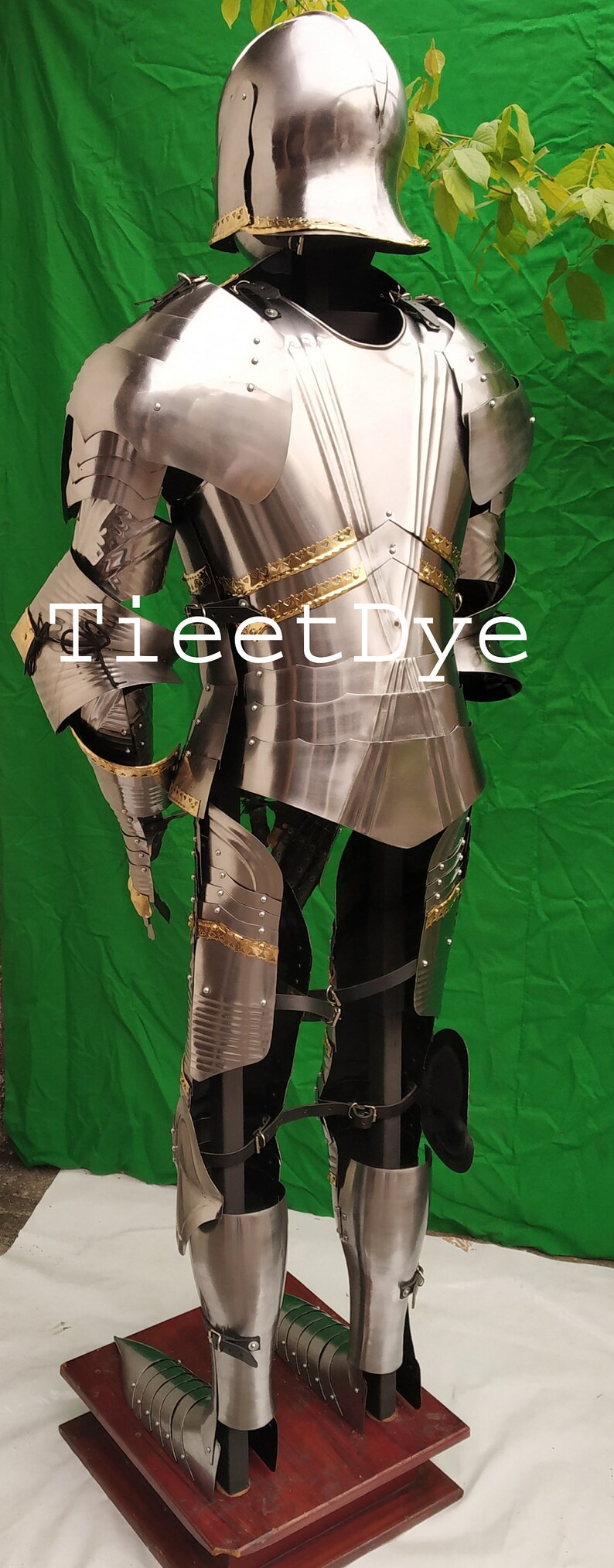 Rare Medieval Knight Suit of Armor Gothic Full Body Armour Stand - Etsy