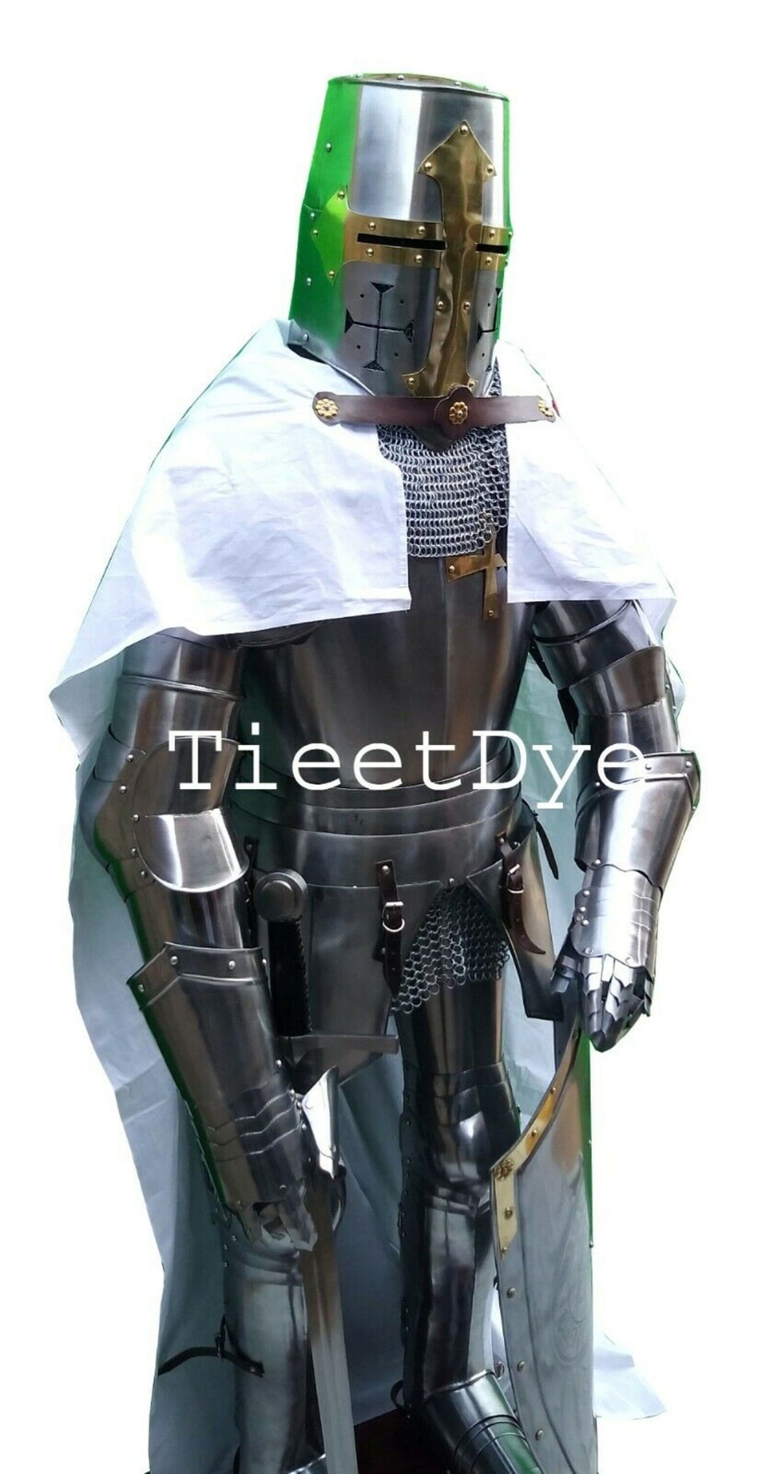 Medieval Knight Suit of Templar Toledo Armor Combat Full Body Armor 18 ...