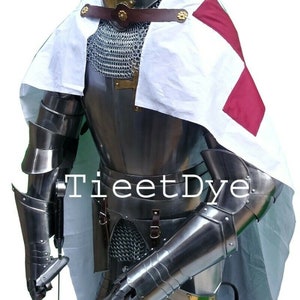 Medieval Knight Suit of Templar Toledo Armor Combat Full Body Armor 18 ...