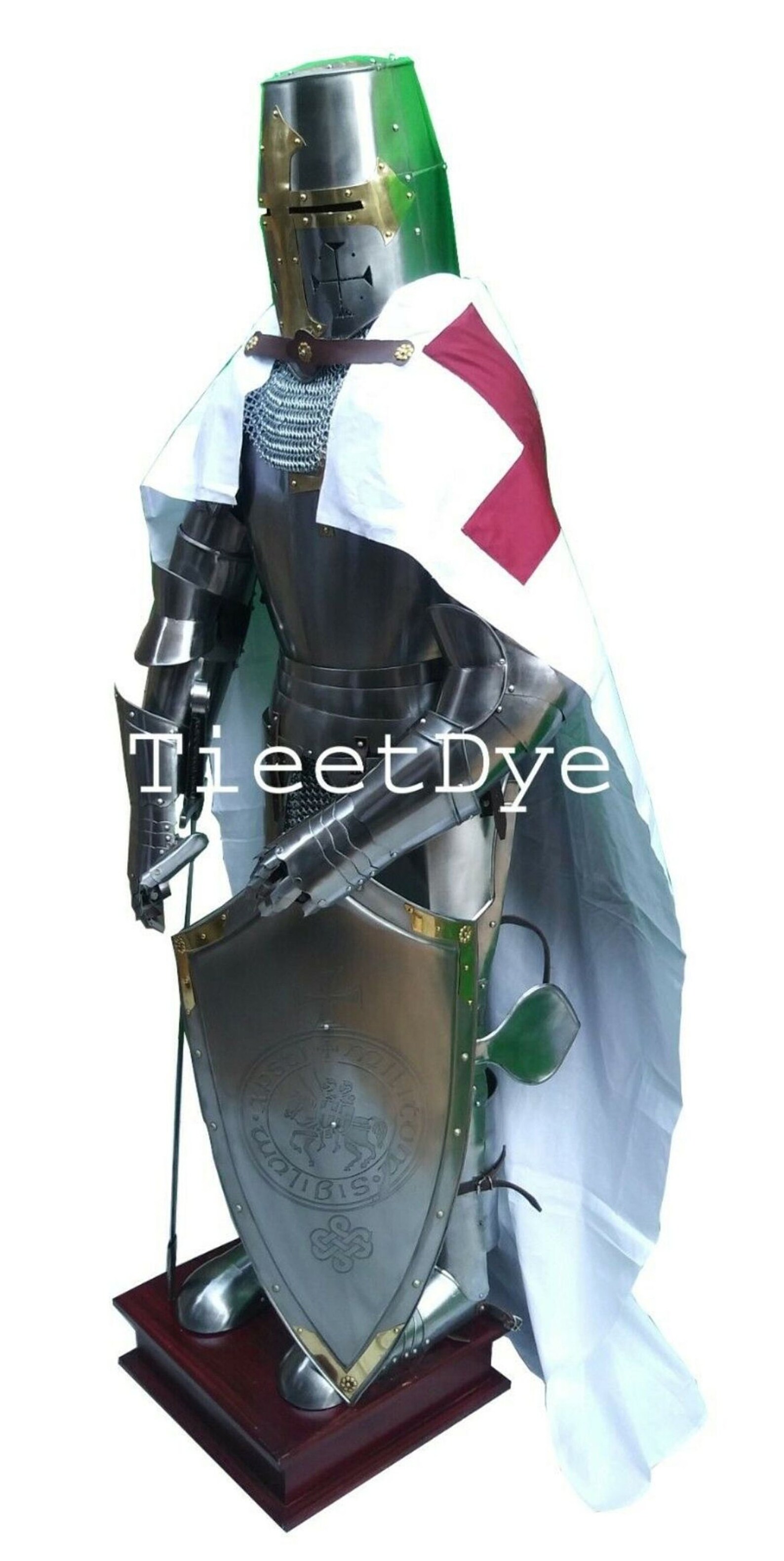 Medieval Knight Suit of Templar Toledo Armor Combat Full Body Armor 18 ...
