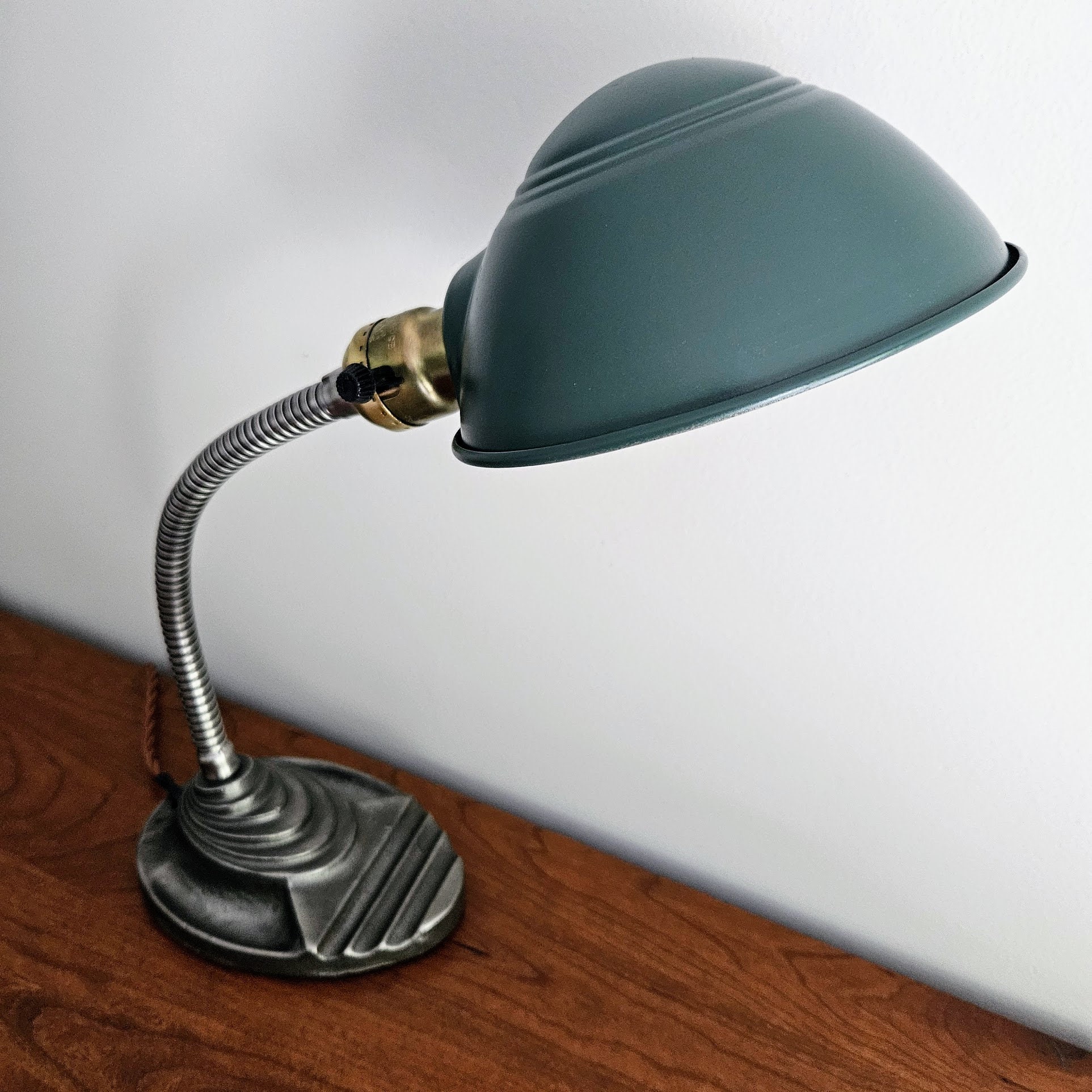 Vintage Desk Lamp. Industrial Desk Lamp. Antique Desk Lamp. Industrial ...