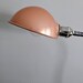 Industrial Gooseneck Desk Lamp With Copper Shade. Industrial Task Lamp ...