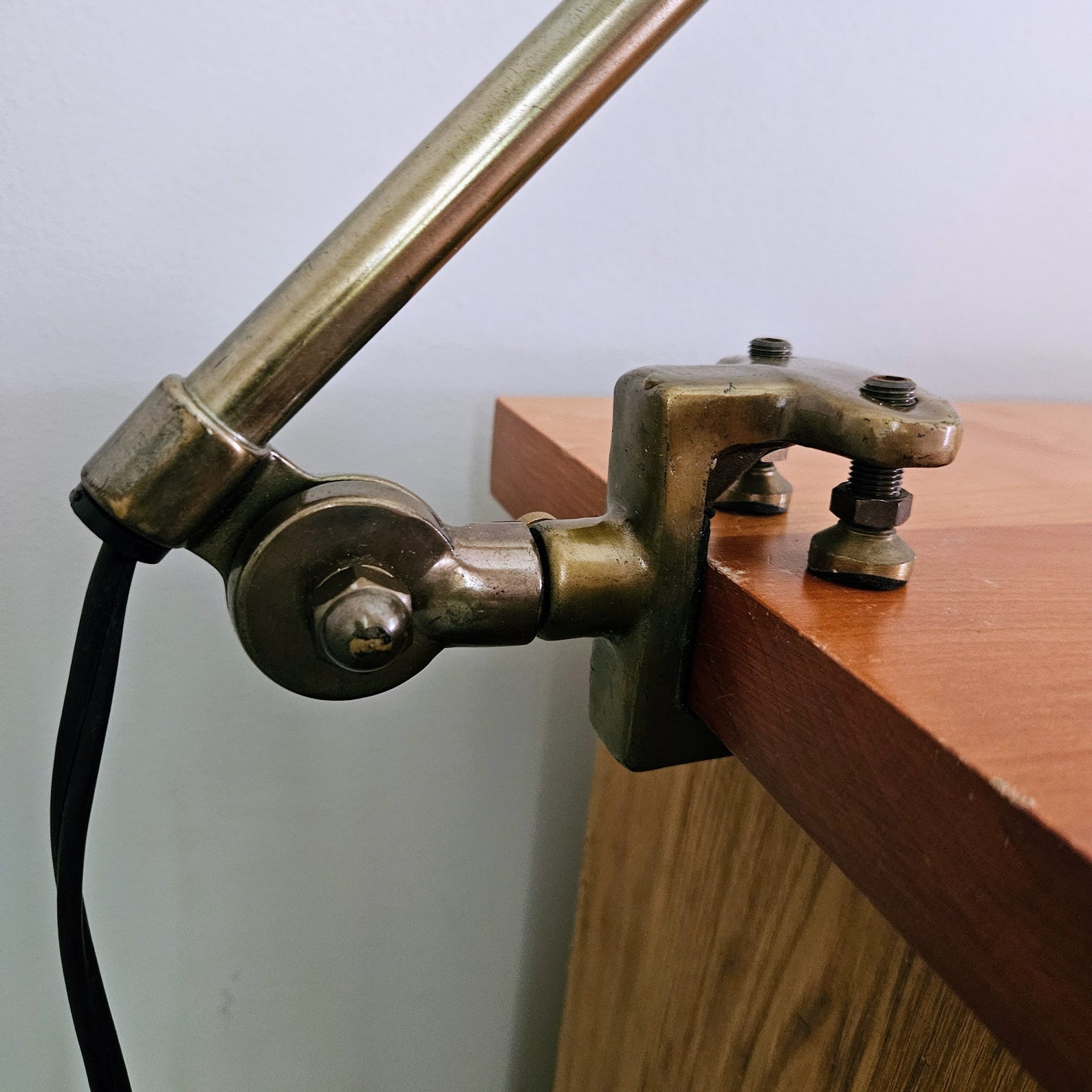 Vintage Industrial Desk Lamp. Drafting Table Lamp. Steampunk Desk Lamp ...