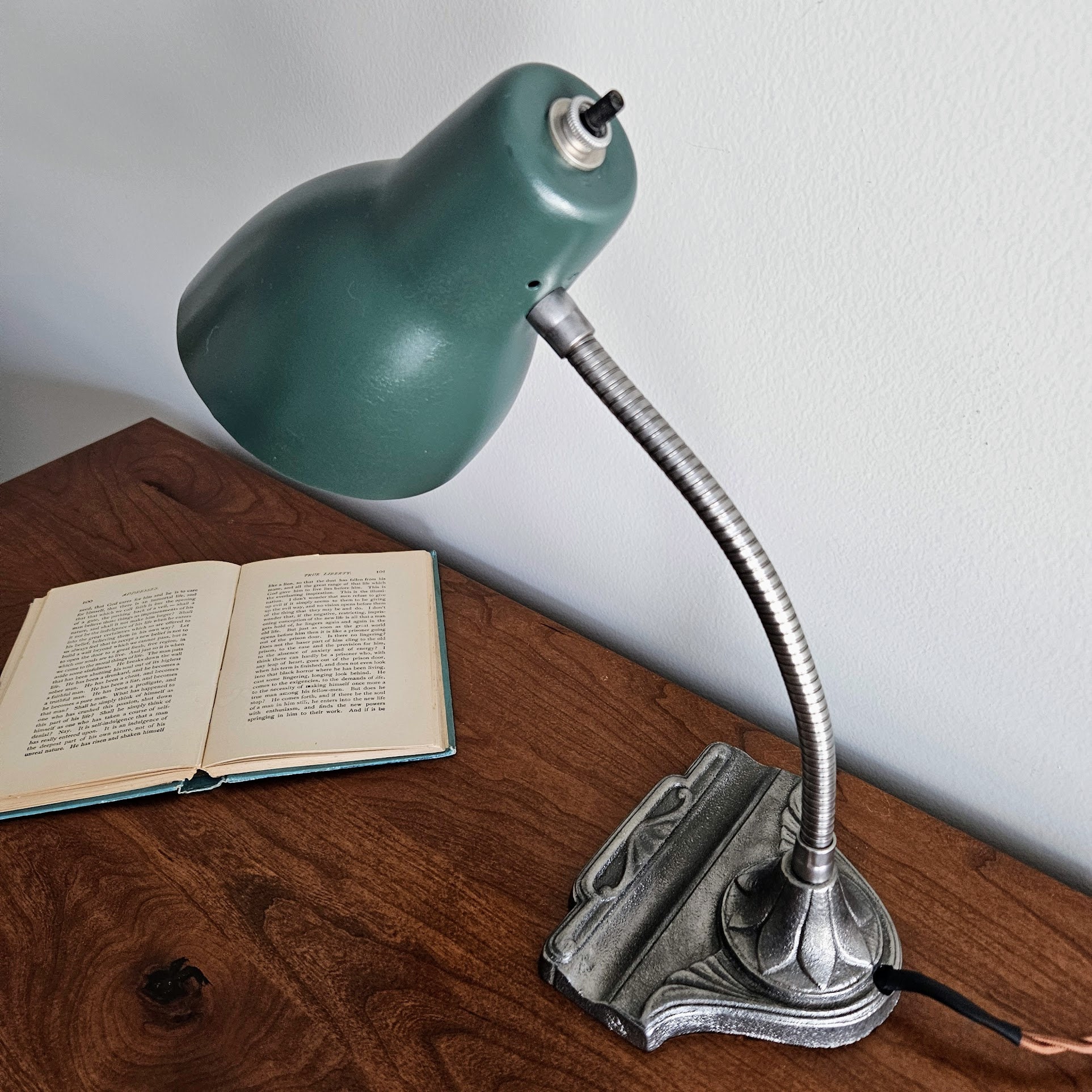 Vintage Desk Lamp. Industrial Desk Lamp. Antique Desk Lamp. Industrial ...