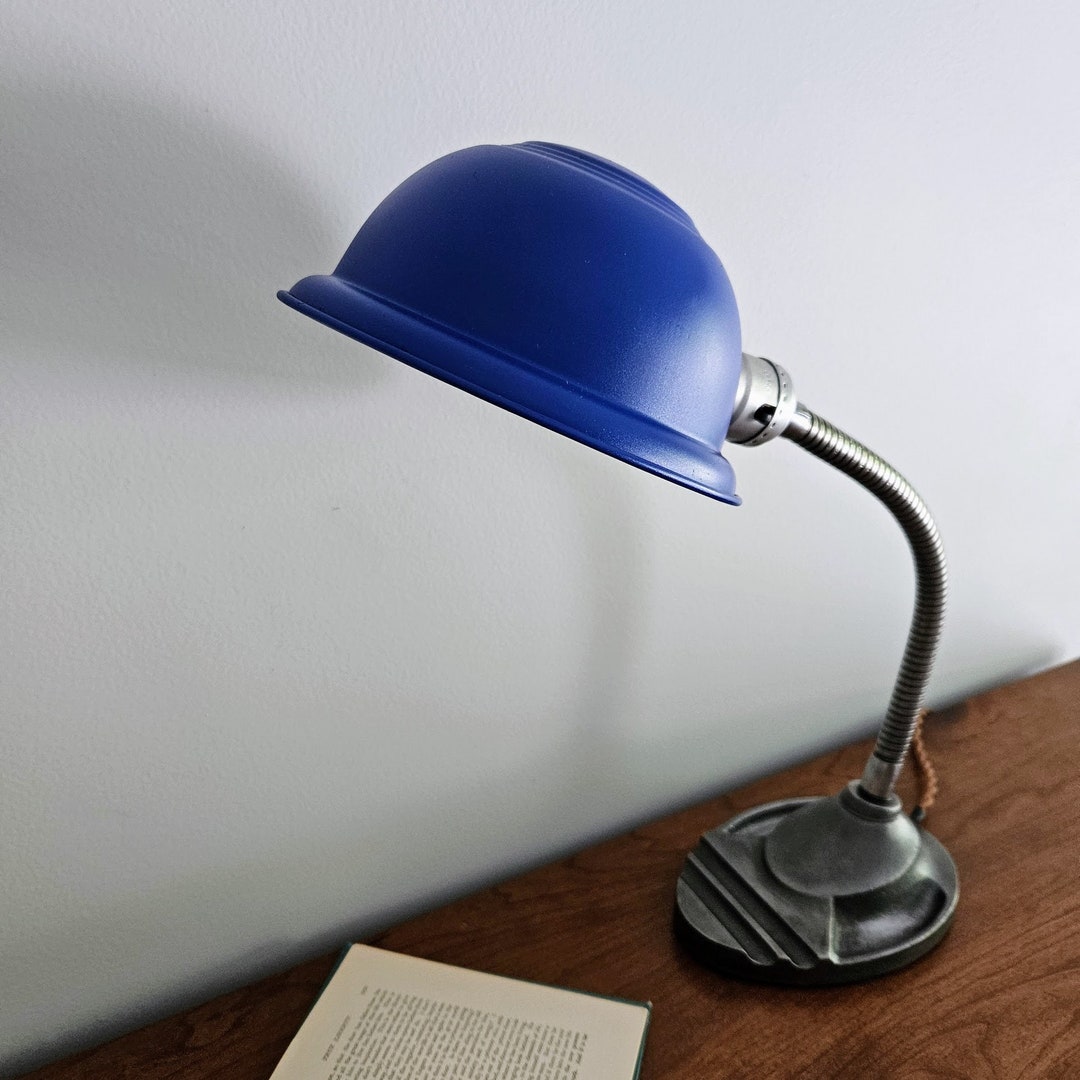 Vintage Desk Lamp. Industrial Desk Lamp. Antique Desk Lamp. Industrial ...