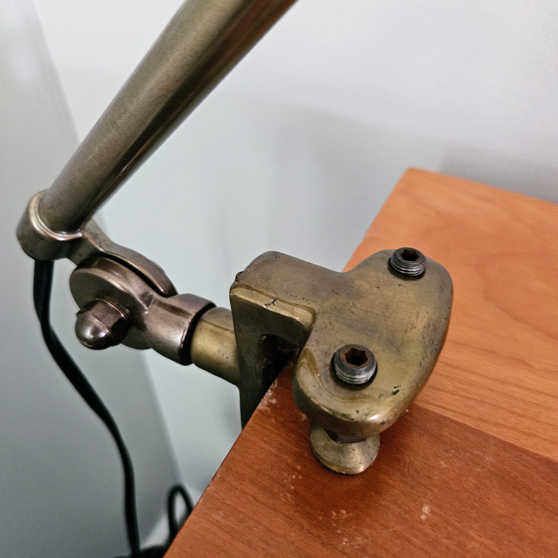 Vintage Industrial Desk Lamp. Drafting Table Lamp. Steampunk Desk Lamp ...