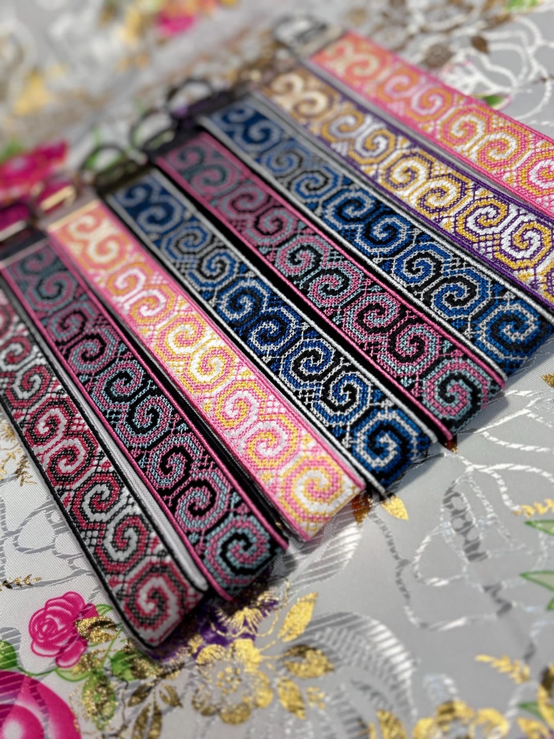 Hmong Inspired Key Chain - Etsy