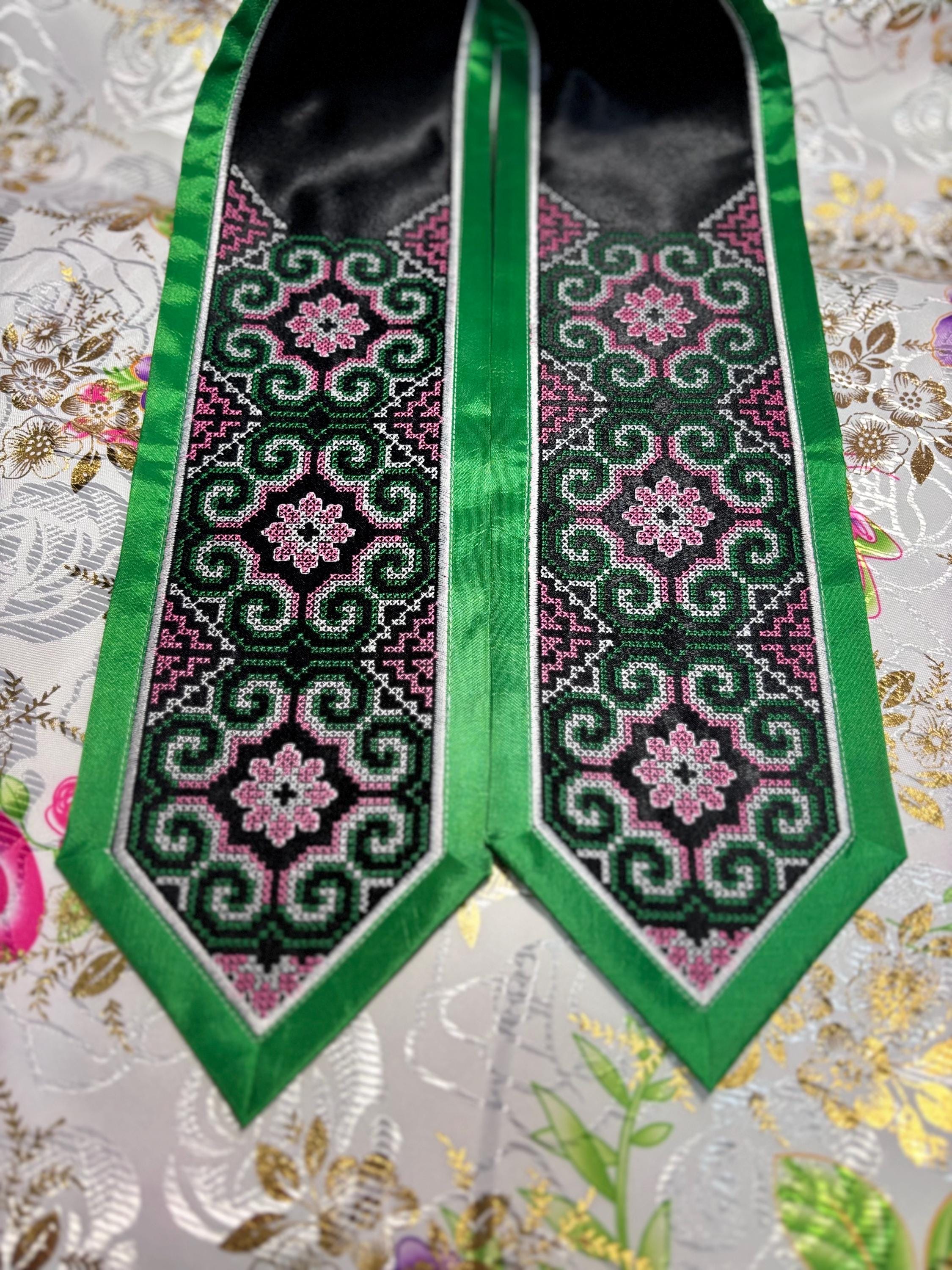 A3 Machine Hmong Embroidery Graduations Stole - Etsy