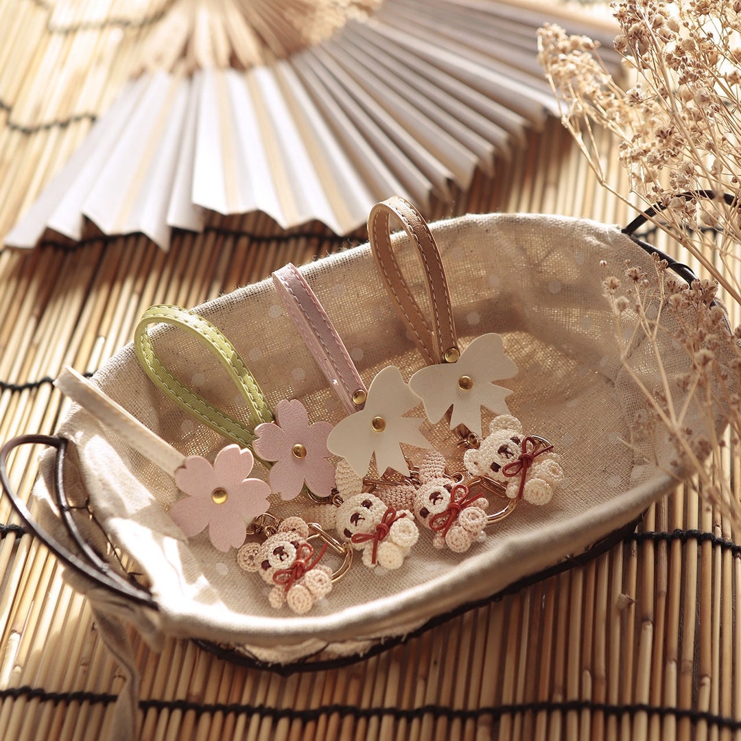 Amigurumi Bag Charm , Crochet Amigurumi, 3 Ways Keyring, Rabbit and ...