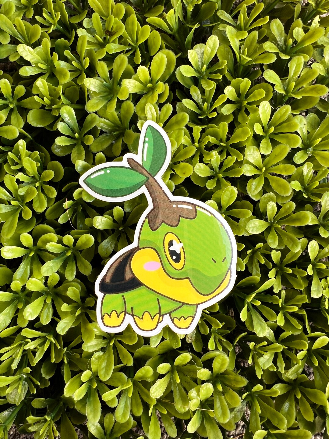 Turtwig Vinyl Sticker - Etsy