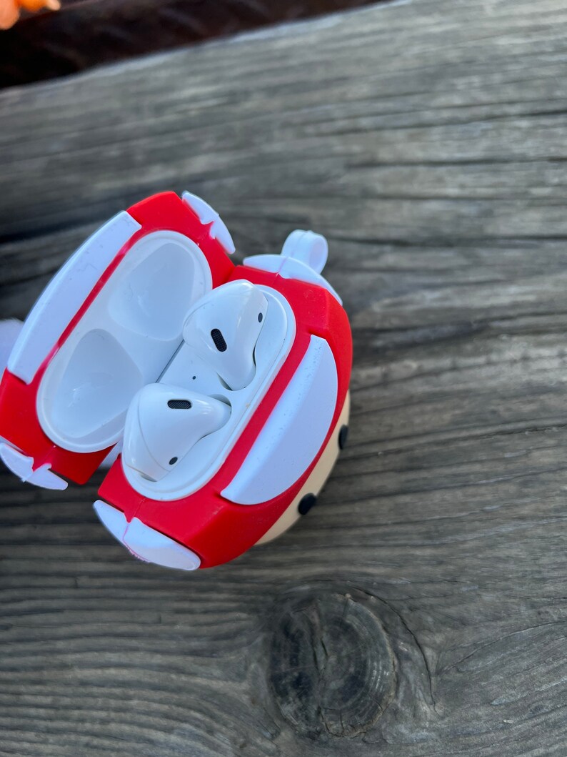 Super Mario Mushroom Air Pod Case - Etsy