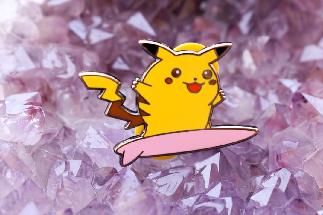 Surfing Pikachu - Etsy