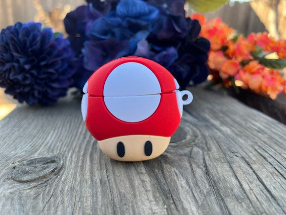 Super Mario Mushroom Air Pod Case - Etsy