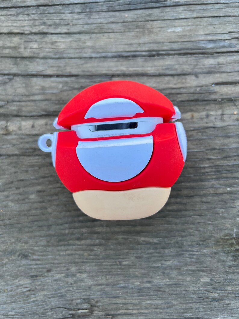 Super Mario Mushroom Air Pod Case - Etsy