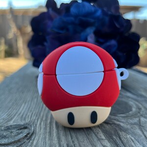 Super Mario Mushroom Air Pod Case - Etsy