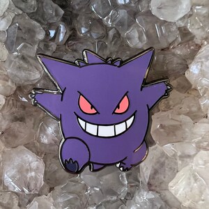 Gengar Hard Enamel Pin - Etsy