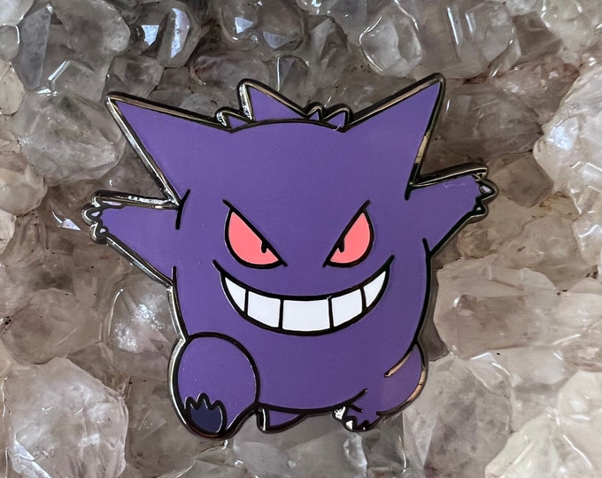 Gengar Hard Enamel Pin - Etsy