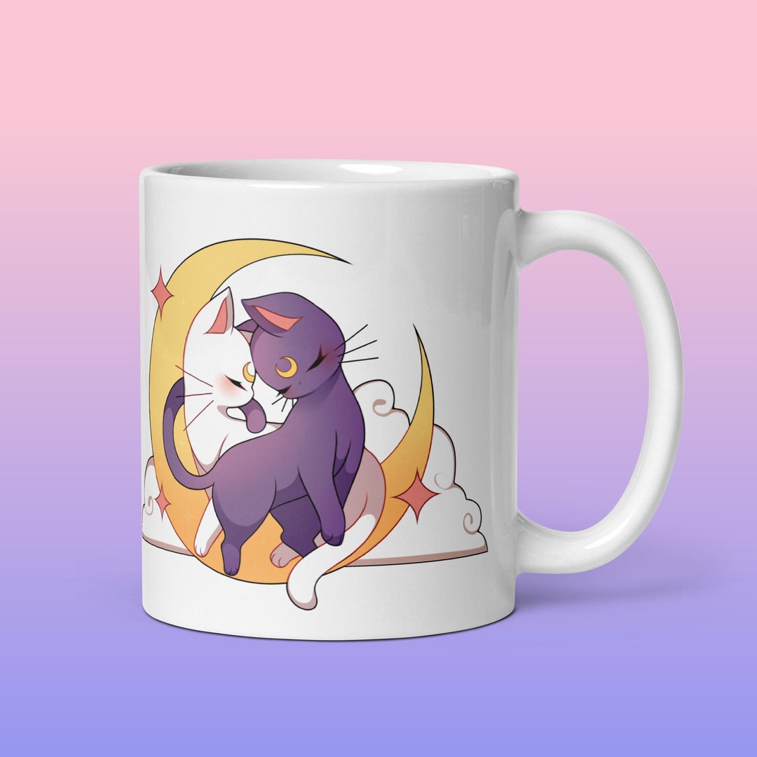 Artemis and Luna Glossy Mug - Etsy