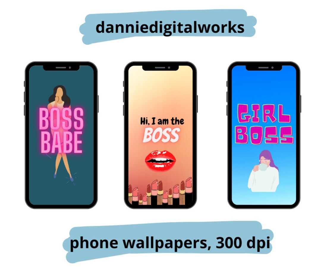 Girl Power Wallpaper, Girl Boss Wallpaper, Phone Wallpaper, iPhone ...