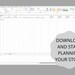 Excel Scene Story Outline Worksheet, Story Planner, Novel Planner ...