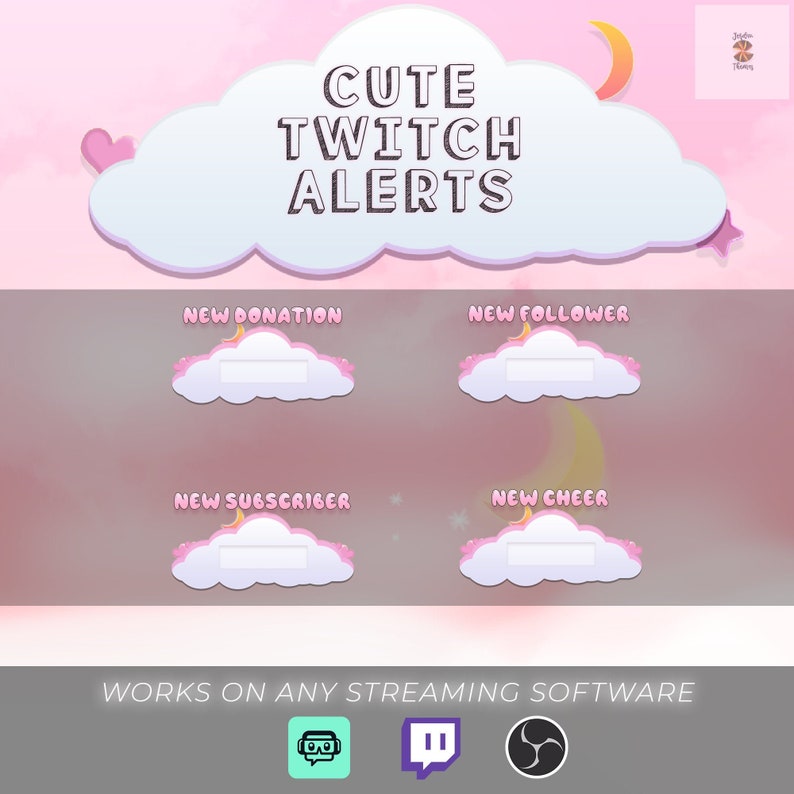 Cute Twitch Alerts - Etsy Australia