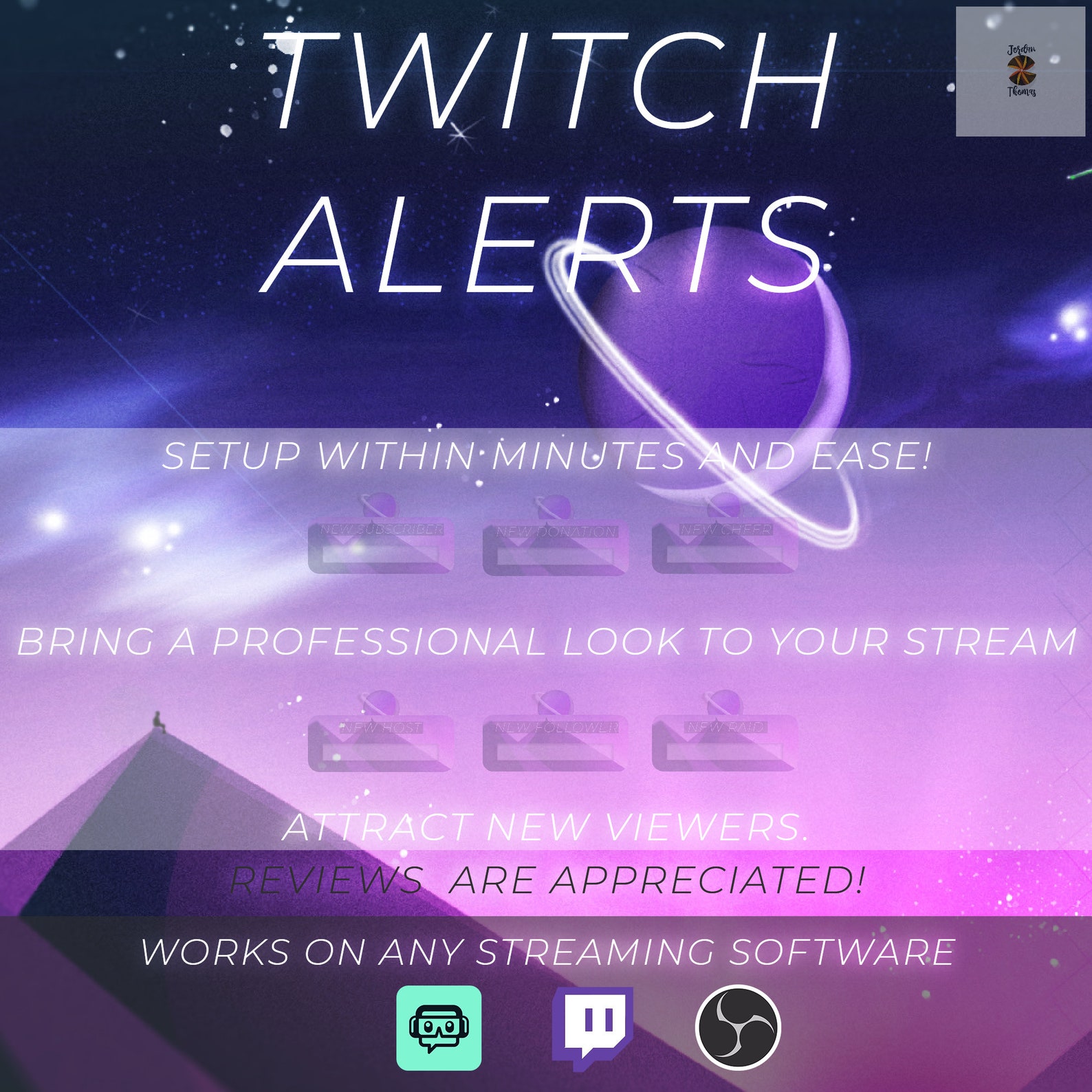 Animated Twitch Alerts - Etsy