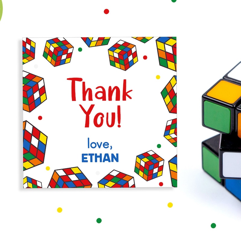 Rubiks Cube Stickers - Etsy