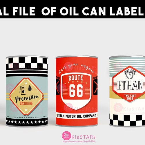 Personalized Race Car Tags Vintage Car Favor Tags Too Fast - Etsy