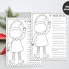 Christmas Pin the Game, Christmas Party Game, Christmas Game, Christmas ...