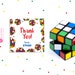 Rubik's Cube Party Invitation Rubik Cube Games Birthday - Etsy