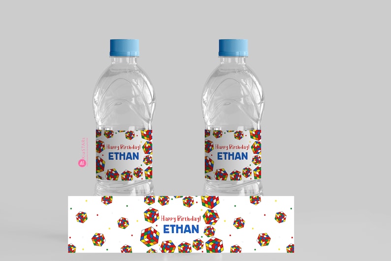 Rubik Cube Party Favor Tag Rubik Cube Thank You Tags - Etsy